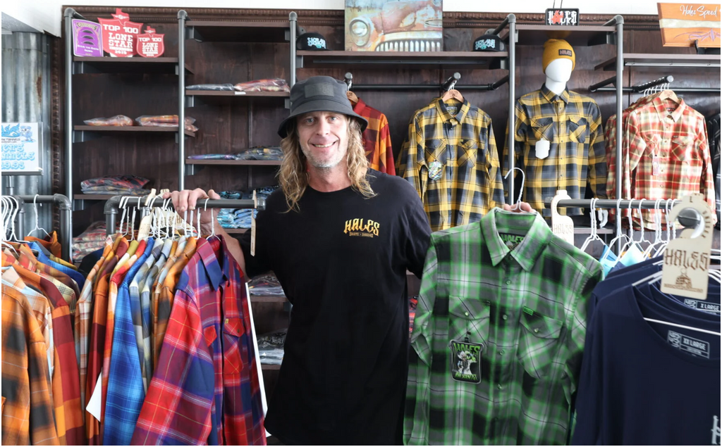 Hales Legendary Flannels Featured in Lewisville Leader | Local Culture ...