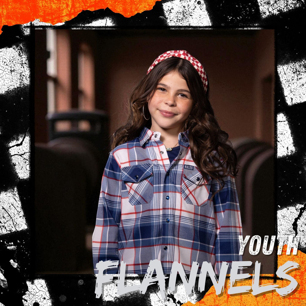 Youth Flannels Collection – Hales Speed Shop for the Next Generation