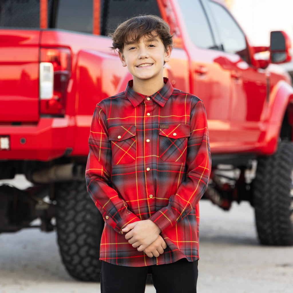 Teufel Hunden Kid’s Flannel | Hales Legendary Flannels x One Tribe ...